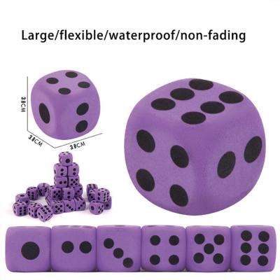 Cina Grandi giocattoli matematici di Eva Foam Classroom Dice Educational per l'aula in vendita