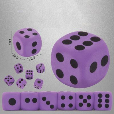 Cina Grandi giocattoli matematici di Eva Foam Classroom Dice Educational per l'aula in vendita