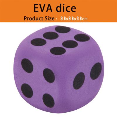 Cina Grandi giocattoli matematici di Eva Foam Classroom Dice Educational per l'aula in vendita