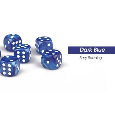 Cina 14mm 16mm D6 ha inciso il gioco da tavolo per tagliare il logo a cubetti su ordinazione in vendita