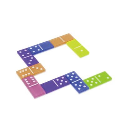 Cina Il domino acrilico del gioco da tavolo colorato 28 pacchetti blocca l'insieme del gioco in vendita