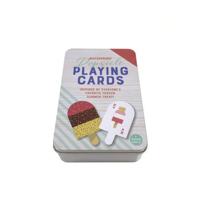 Cina Carta rettangolare su ordinazione del gioco della clip di capelli di Tin Cans Packaging Containers For in vendita