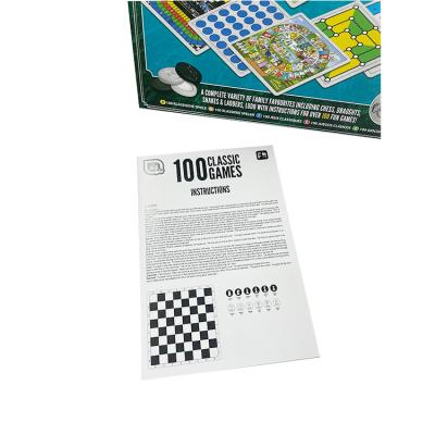 Cina Stampa su ordinazione d'apprendimento educativa dei giochi CMYK del gioco della famiglia del cartone di KMART in vendita