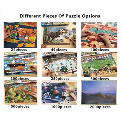 Cina I puzzle di verniciatura famosi su ordinazione di 1000 pezzi per la foto dell'oceano degli adulti in vendita