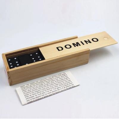 Cina Insieme di plastica di domino del gioco da tavolo della melammina 28PCS per il bambino in vendita