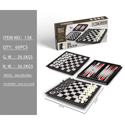 Cina I serpenti e le scale di Ludo Backgammon Magnetic Chess Set si imbarcano su stampabile per i bambini dei bambini in vendita