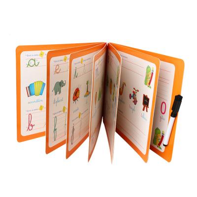 Cina Carte da gioco educative in anticipo dei bambini di colore pieno di CMYK che stampano libro con la penna smontabile in vendita