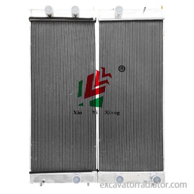 China Komatsu PC650 PC650-8 PC600-8 PC600-8EO PC650-8EO Baggerradiator 21M-03-21110 21M-03-21120 zu verkaufen