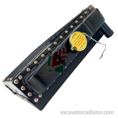 China Weichai K4100 Right Left Bend DF Engineering Machinery Generator Radiator Mechanical Accessories for sale