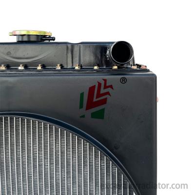 China Weichai K4100 Right Left Bend DF Engineering Machinery Generator Radiator Mechanical Accessories for sale