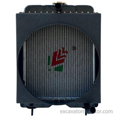 Cina Weichai K4100 38 angolo destro DF macchinari di ingegneria pesanti radiatore nucleo di alluminio parti automobilistiche in vendita