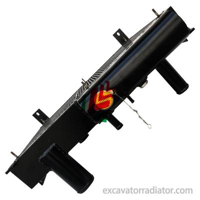 China Sany Pump Truck Máquinas de engenharia de liga de alumínio Dissipação de calor Intercooler Assemblagem à venda