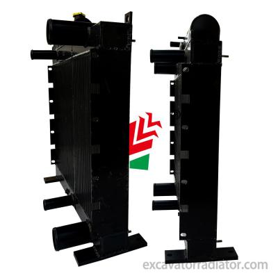 China Sany Pump Truck Máquinas de engenharia de liga de alumínio Dissipação de calor Intercooler Assemblagem à venda