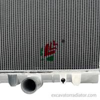 China Enhanced Excavator Radiator | Full Assembly Replacement Commercial Grade for sale