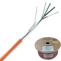 China 2x1.5mm2 Solid Copper Shielded PVC Twisted Pair Fire Alarm Cable CE RoHS for sale