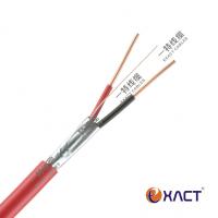 China 2x1.5mm2 Solid Copper Shielded PVC Twisted Pair Fire Alarm Cable CE RoHS for sale