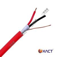 China 2x1.5mm2 Solid Copper Shielded PVC Twisted Pair Fire Alarm Cable CE RoHS for sale