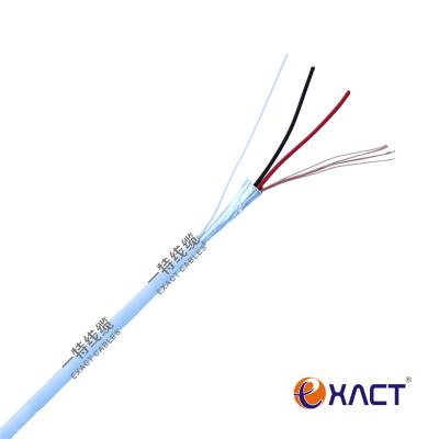 China 10 kernen X0,22 mm2 afgeschermde alarmkabel met CCAM-geleider en PVC-isolatie Te koop