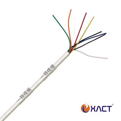 Cina 6 Core 0,22mm2 TCCA conduttore stratificato LSF Isolamento e giacca CPR Eca cavi di allarme in vendita