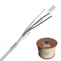 China ExactCables Copper Conductor Unshielded Shielded CPR Alarm Security Cable 2x0.22 mm2 for sale