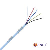 China ExactCables Copper Conductor Unshielded Shielded CPR Alarm Security Cable 2x0.22 mm2 for sale