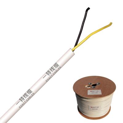 Cina Cavi esatti Cavo di allarme blindato 10x0.22mm2 conduttori stratificati CCA Cavo di sicurezza in PVC bianco in vendita