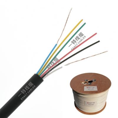 Cina 8x0,22mm2 2x0,5mm2 Cavo di sicurezza composito con nucleo di filo di rame nudo di ExactCables in vendita