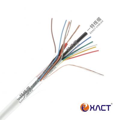Cina 8x0,22mm2 2x0,5mm2 Cavo di sicurezza composito con nucleo di filo di rame nudo di ExactCables in vendita