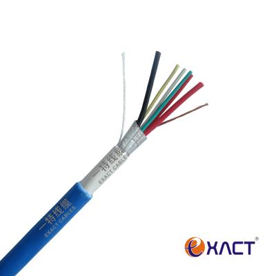 Cina Cavo di sicurezza composito ExactCables BC Stranded 4x0.22mm2 2x0.5mm2 Shielded/PVC Jacket in vendita