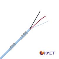 China ExactCables Shielded Solid LSZH 2x0.22mm2 Security Alarm Cable for Reliable Protection for sale