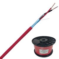 China 2 Core 2.5mm2 Fire Resistant Cable Flexible Twisted Pair Shielded Wire for Fire Alarm Systems for sale