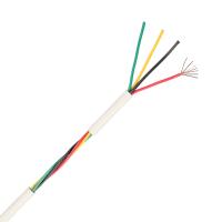 China Exact Cables 4x0.22mm2 Shielded Stranded TCCAM Conductor Control Cable for Door Entry for sale