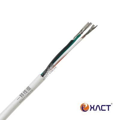 Cina Cavi esatti 4x0,22 mm2 Cable di controllo del conduttore TCCAM blindato stratificato per l'ingresso della porta in vendita