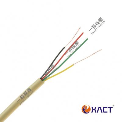 Cina Cavi esatti 4x0,22 mm2 Cable di controllo del conduttore TCCAM blindato stratificato per l'ingresso della porta in vendita