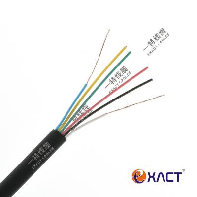 Cina Cavi esatti 6x0.22mm2 Cavo di controllo di segnale TCCA senza schermo con 20 nuclei in vendita