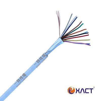 Cina LSF Isolamento e Jacket Alarm Cable 12x0.22mm2 Scudo Stranded con filo di scarico 7 * 0.2mm in vendita