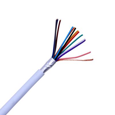 Cina LSF Isolamento e Jacket Alarm Cable 12x0.22mm2 Scudo Stranded con filo di scarico 7 * 0.2mm in vendita