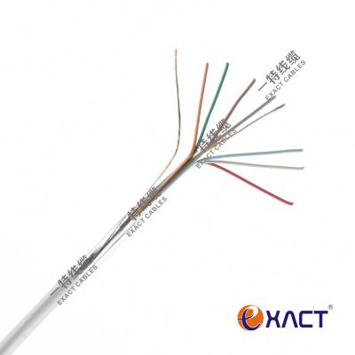 Cina Cavi esatti 10 nuclei Non blindato Stranded 8x0.22mm2 LSOH CPR Signal Cable Jacket PVC in vendita