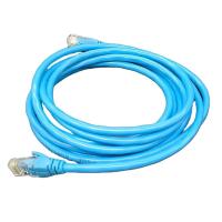 China Cat6 RJ45 Patch Cord 24AWG 4 Pair Twisted Shielded Network Cable Gold Plated 3U for sale
