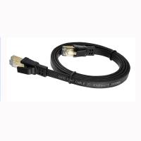 China Cat6 RJ45 Patch Cord 24AWG 4 Pair Twisted Shielded Network Cable Gold Plated 3U for sale