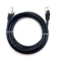 China Cat6 RJ45 Patch Cord 24AWG 4 Pair Twisted Shielded Network Cable Gold Plated 3U for sale