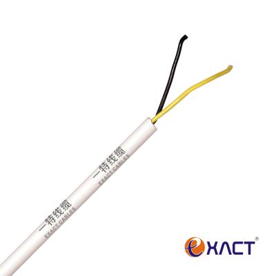 Cina Cavi esatti 2x0.22mm2 Non protetti Stranded BC Bare Copper Alarm Cable Signal Cable 2cores in vendita