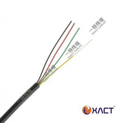 Cina 4x0.22mm2 4x24AWG Cca s1 d1 a1 Cavo di allarme solido Cavo di sicurezza con filo di rame nudo in vendita