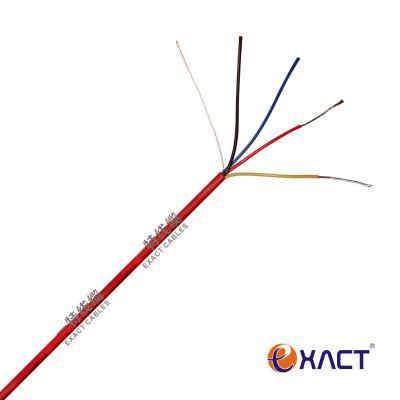 Cina 4x0.22mm2 4x24AWG Cca s1 d1 a1 Cavo di allarme solido Cavo di sicurezza con filo di rame nudo in vendita