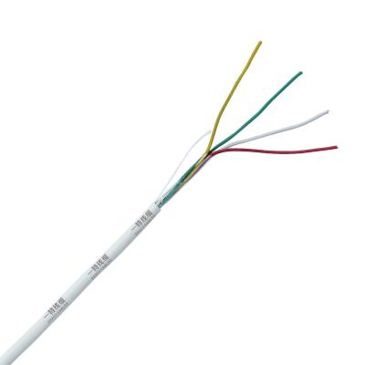 Cina 4x0.22mm2 4x24AWG Cca s1 d1 a1 Cavo di allarme solido Cavo di sicurezza con filo di rame nudo in vendita