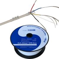 China Exactcables CPR Eca Dca Cca Shield Alarm Cable 10x0.22 mm2 Solid Stranded Industrial for sale