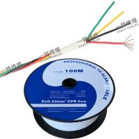 China Exactcables CPR Eca Dca Cca Shield Alarm Cable 10x0.22 mm2 Solid Stranded Industrial for sale