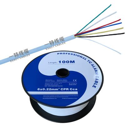 Cina Cable di sicurezza CPR composto 2X0.50 2X0.22 in vendita
