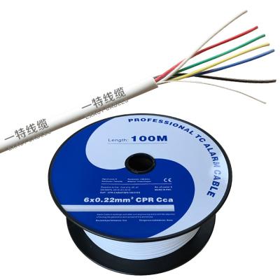 Cina Cable di sicurezza CPR composto 2X0.50 2X0.22 in vendita