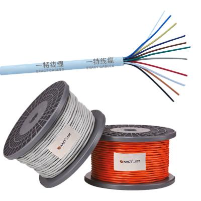 Cina Cable di allarme a fili CCA/S1/D1/A1 PVC 2X0.50 14X0.22 composito con filo di scarico da 7*0.2 mm in vendita